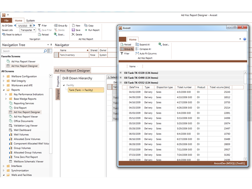 Avocet Data and Results Viewer Avocet Data and Results Viewer