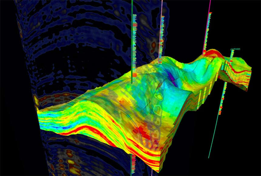 Petrel petrophysical modeling