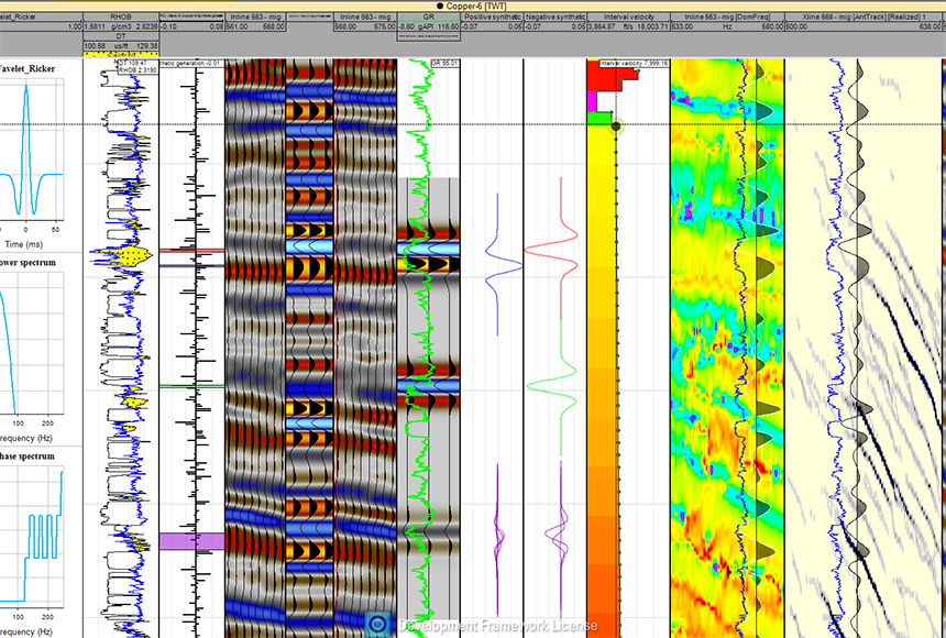 Petrel Seismic Well Tie
