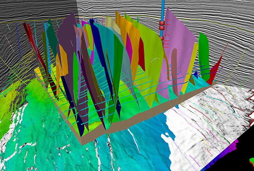 Petrel Structural Framework Builder