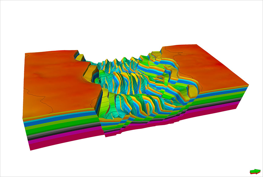 Petrel Structural Framework Builder